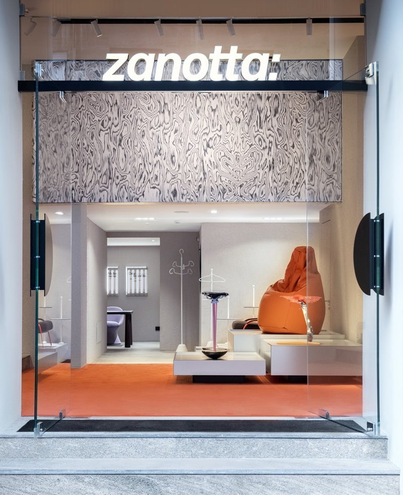 Zanotta Flagship Store Milan - Magazine | Zanotta