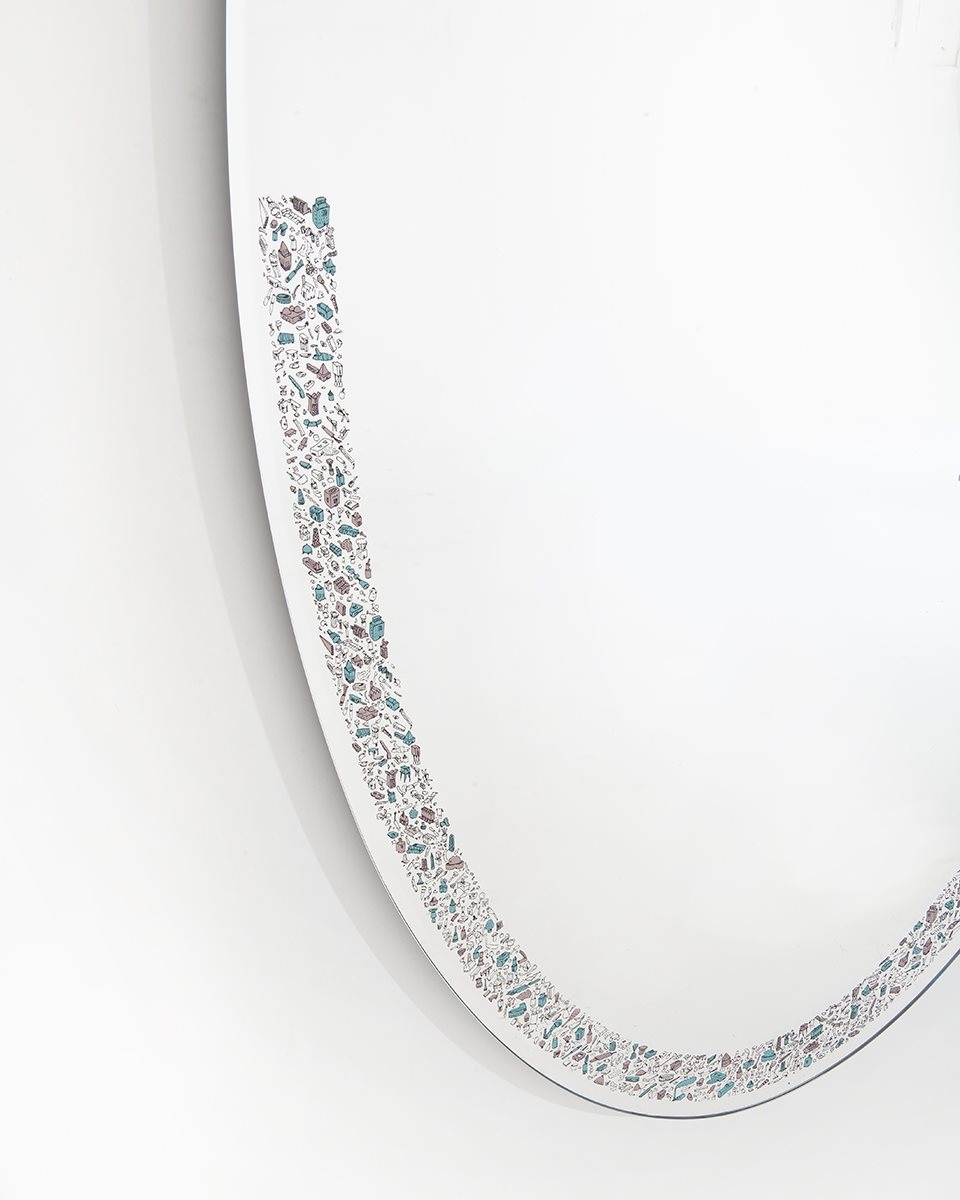 Sosia plate glass Mirror | Zanotta