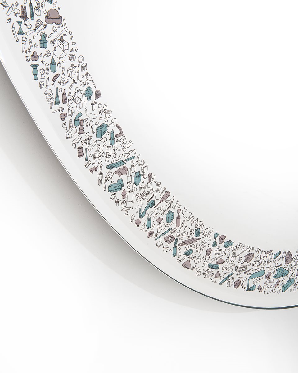 Sosia plate glass Mirror | Zanotta