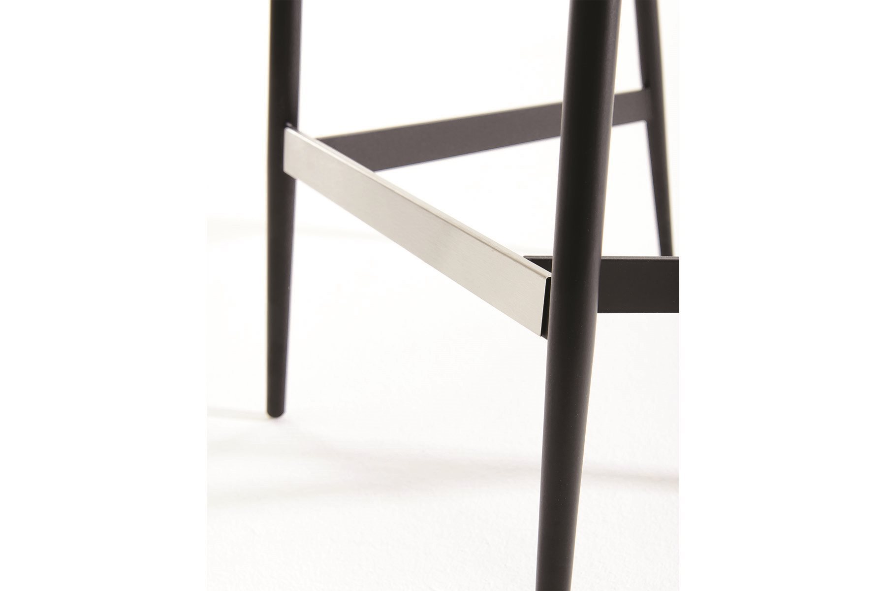 Upholstered Stool with Steel Frame Nena Stool| Zanotta