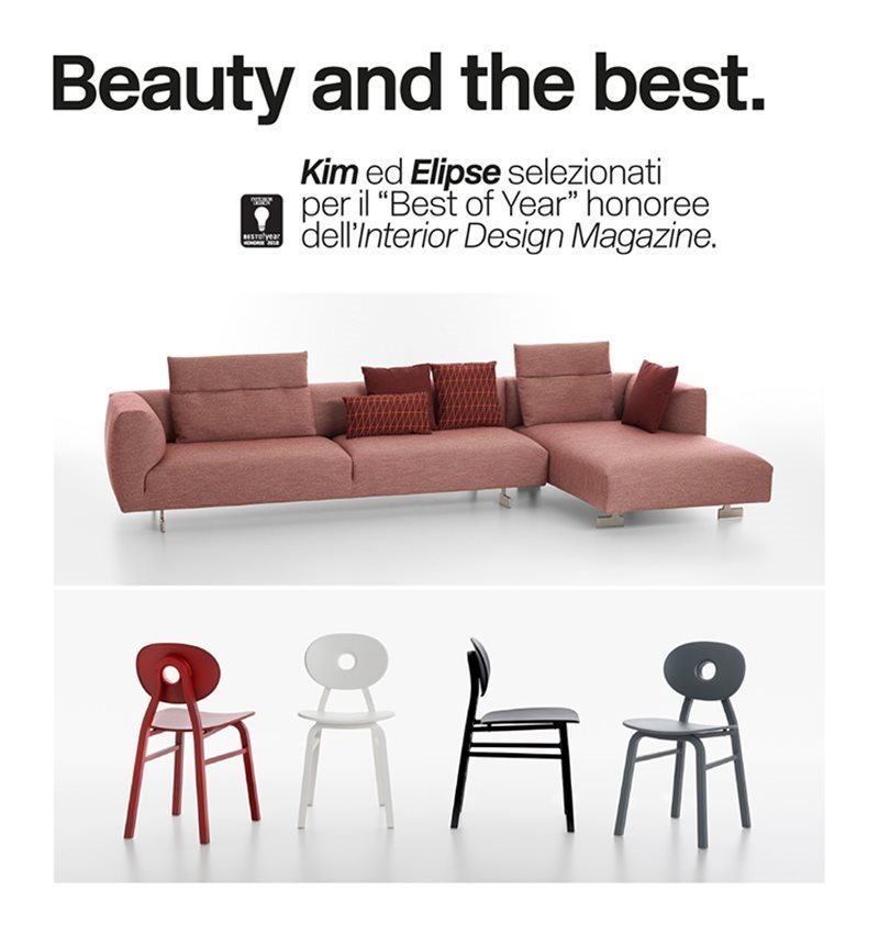 New York / The Elipse chair and Kim sofa have been selected as a Best ...